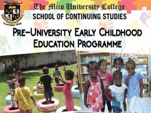 School of Continuing Studies – The Mico University College
