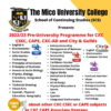 School of Continuing Studies – The Mico University College