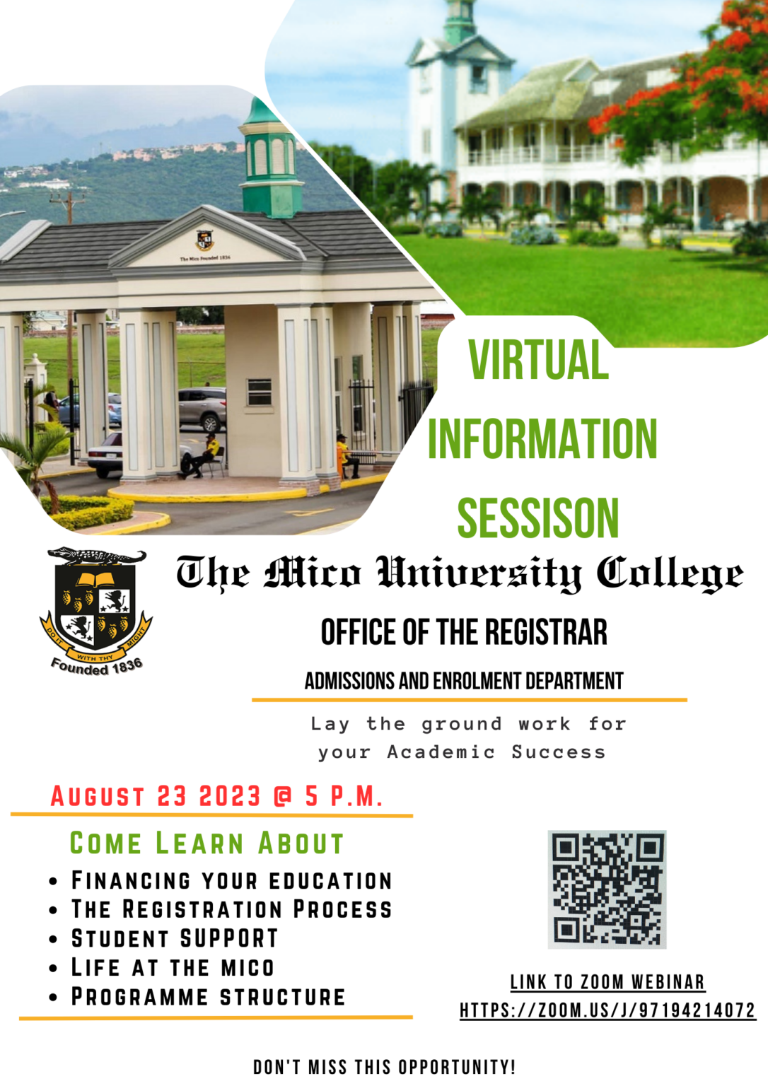 The Mico University College