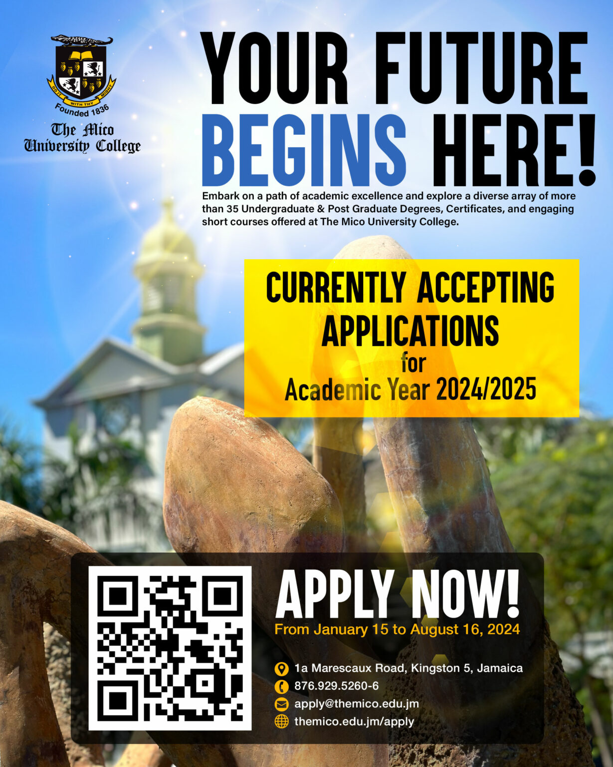 Apply to The Mico – The Mico University College